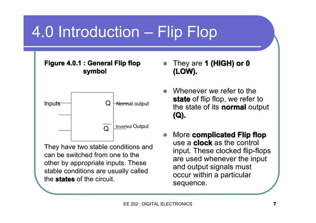 Chapter 4 flip flop for students | PDF | Programming Languages | Computing