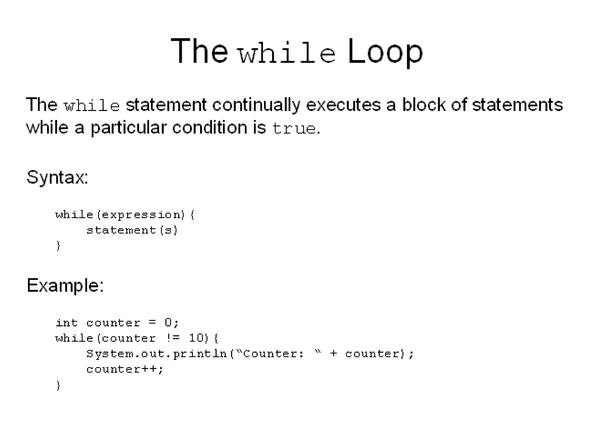 Chapter 4 flow control structures and arrays | PPT Chapter 4 flow control structures and arrays | PPT