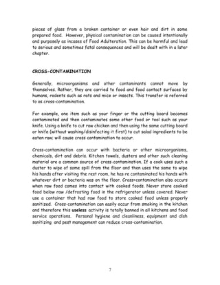 Chapter 4 food safety | DOC