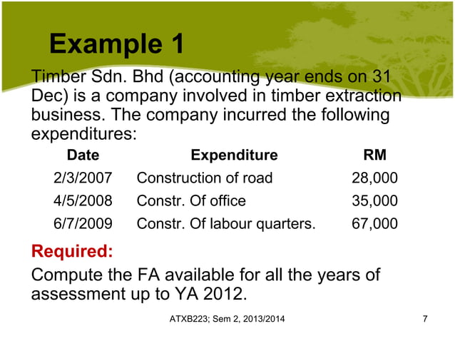 Chapter 4 forest allowance stds | PPT