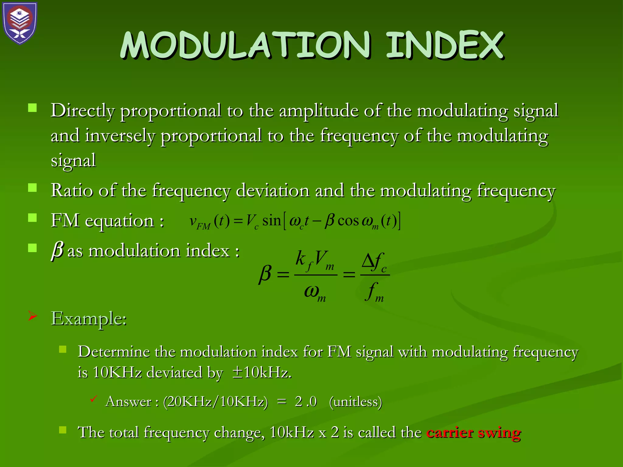 Chapter 4 frequency modulation | PPT | Dance and Electronic Music | Music