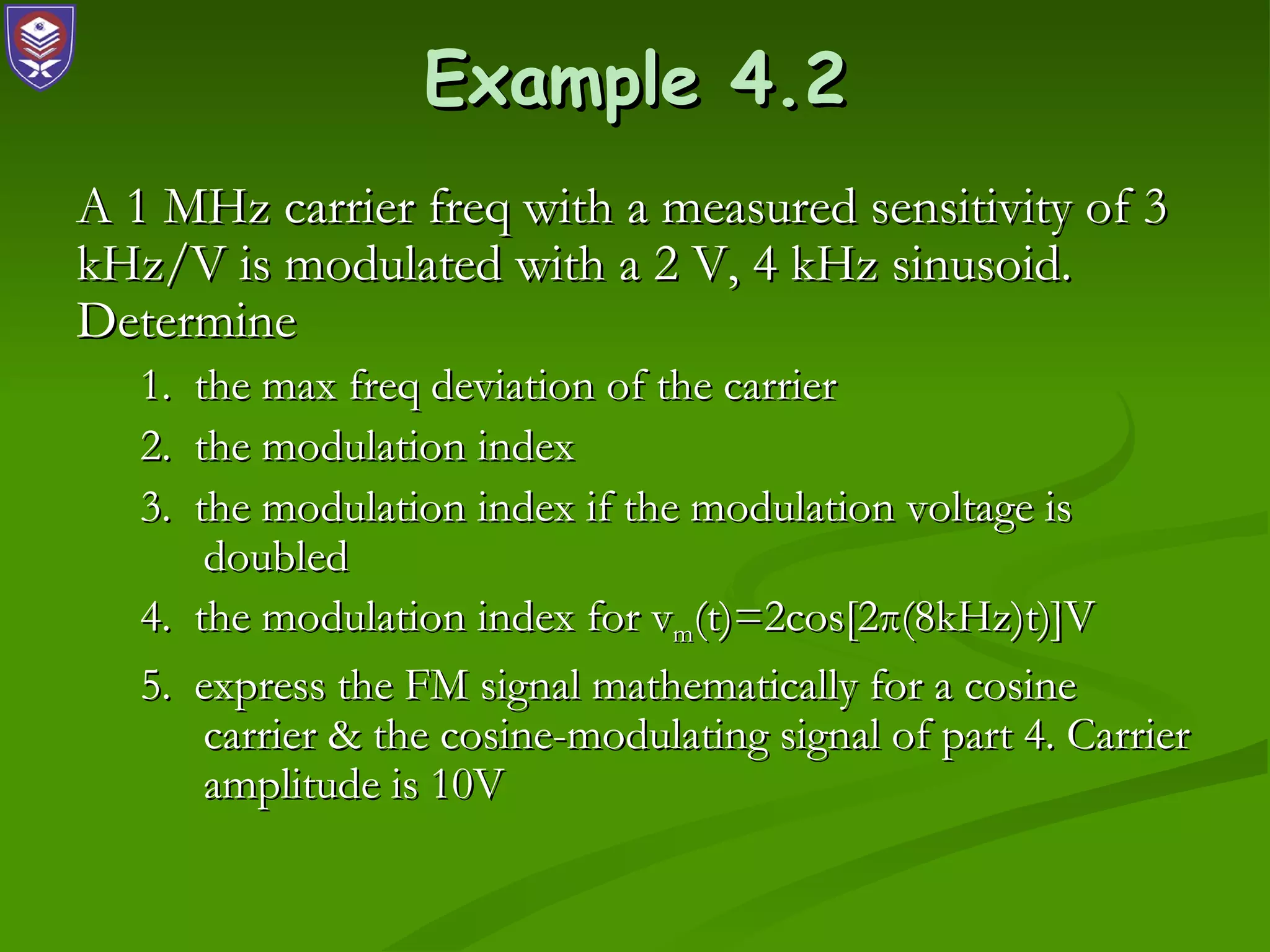 Chapter 4 frequency modulation | PPT | Dance and Electronic Music | Music