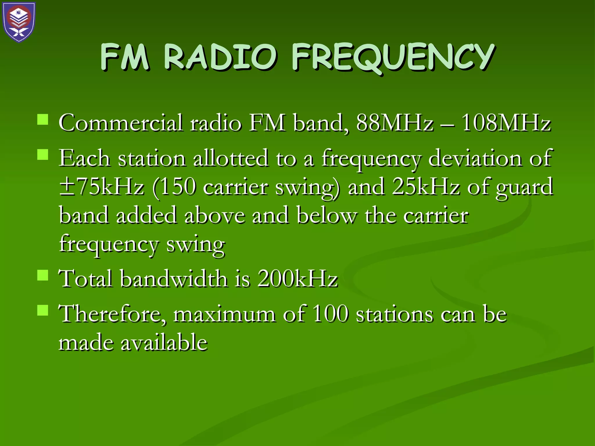 Chapter 4 frequency modulation | PPT | Dance and Electronic Music | Music
