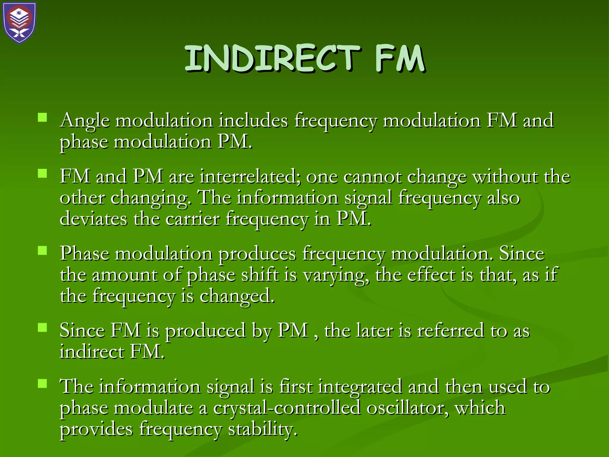 Chapter 4 frequency modulation | PPT