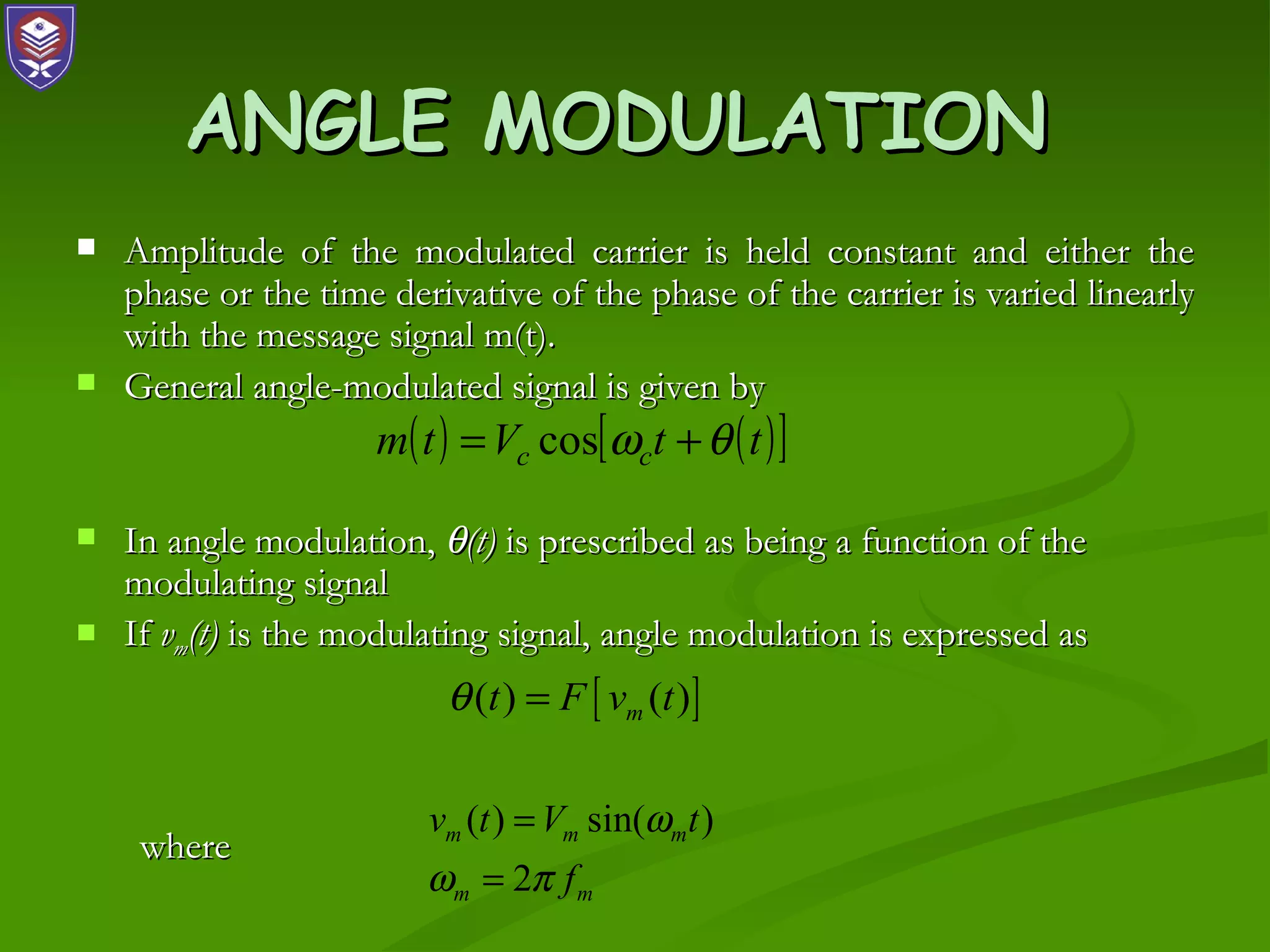 Chapter 4 frequency modulation | PPT | Dance and Electronic Music | Music