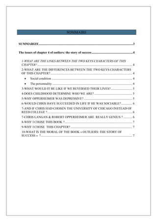 Chapter 4 from outliers: Story of success | PDF