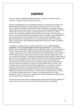 Chapter 4 from outliers: Story of success | PDF