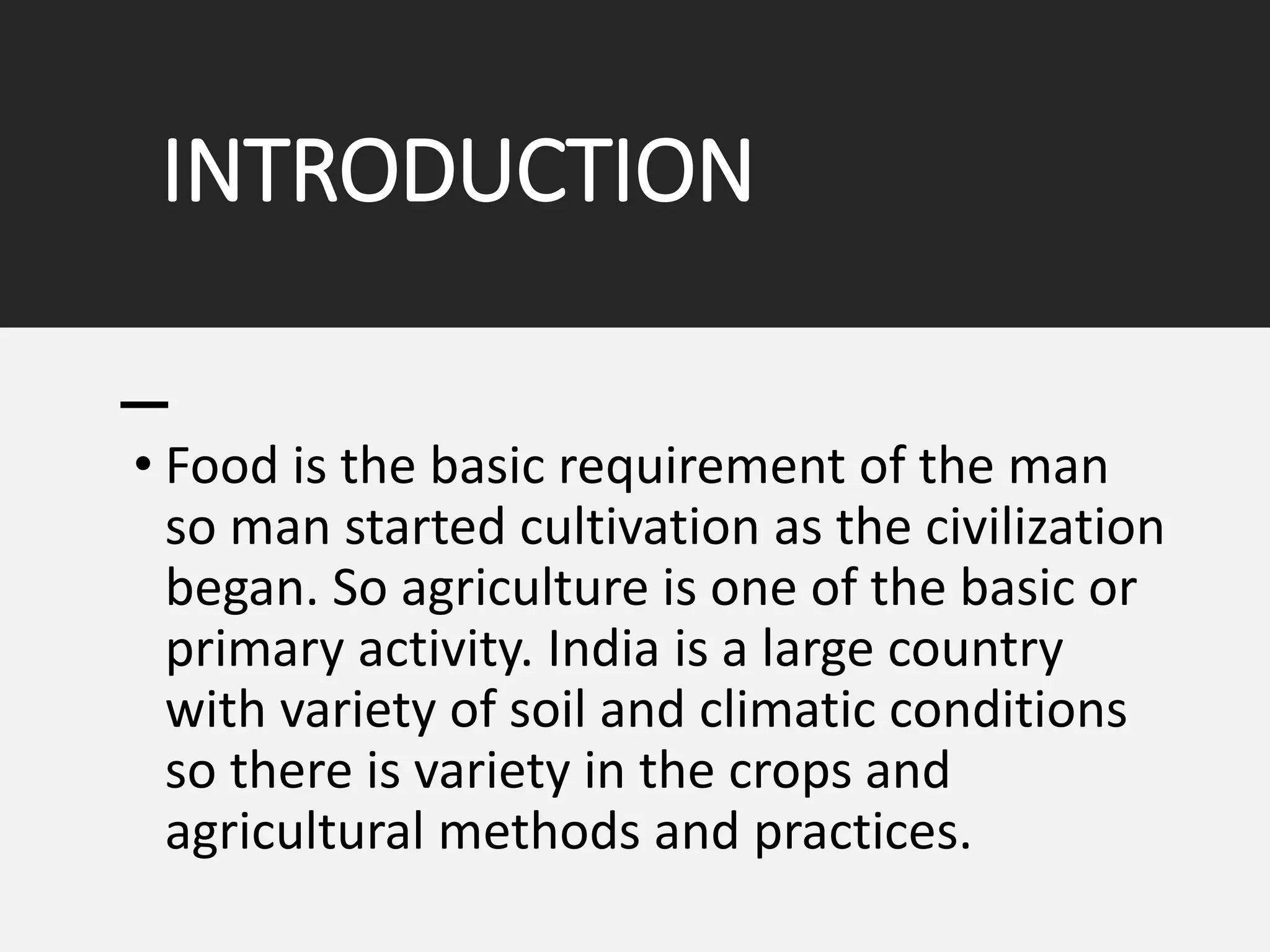 Chapter - 4, Agriculture, Geography, Social Science, Class 10 | PDF