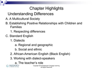 Chapter 4 Understanding Differences | PPT