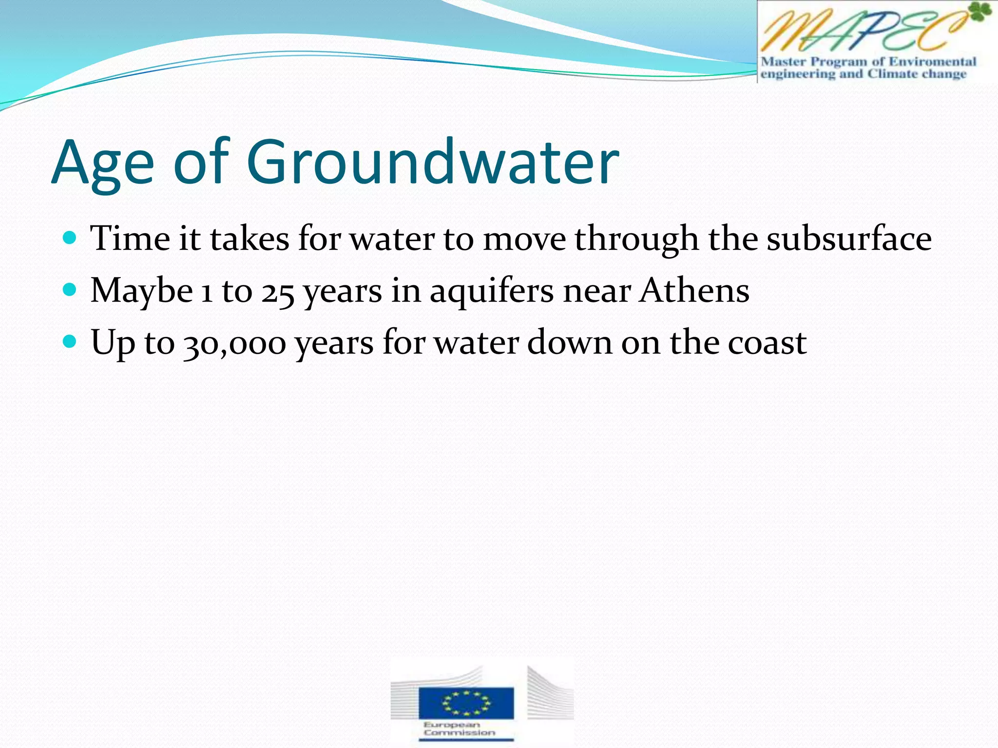 Chapter 4 groundwater hydrology | PPTX