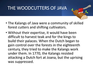 Chapter - 4, Forest Society and Colonialism, History, Social Science ...