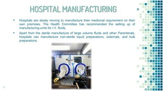 Hospital Manufacturing | PPTX