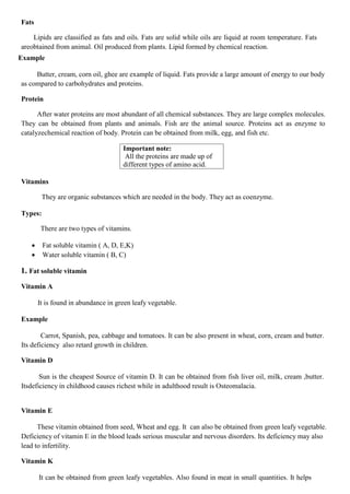 Human Health Chp-4 General Science 9th 10th | PDF