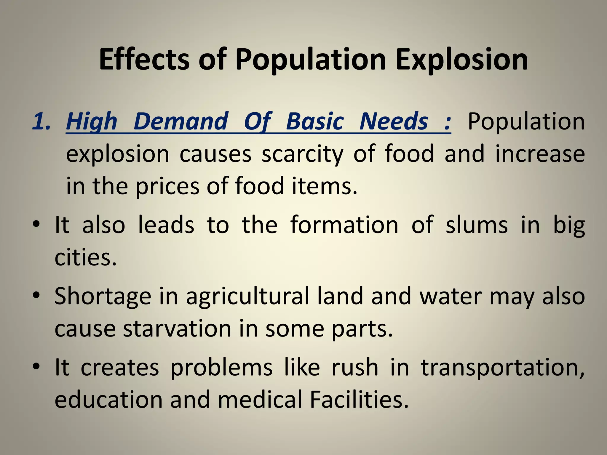 human population environment | PPTX