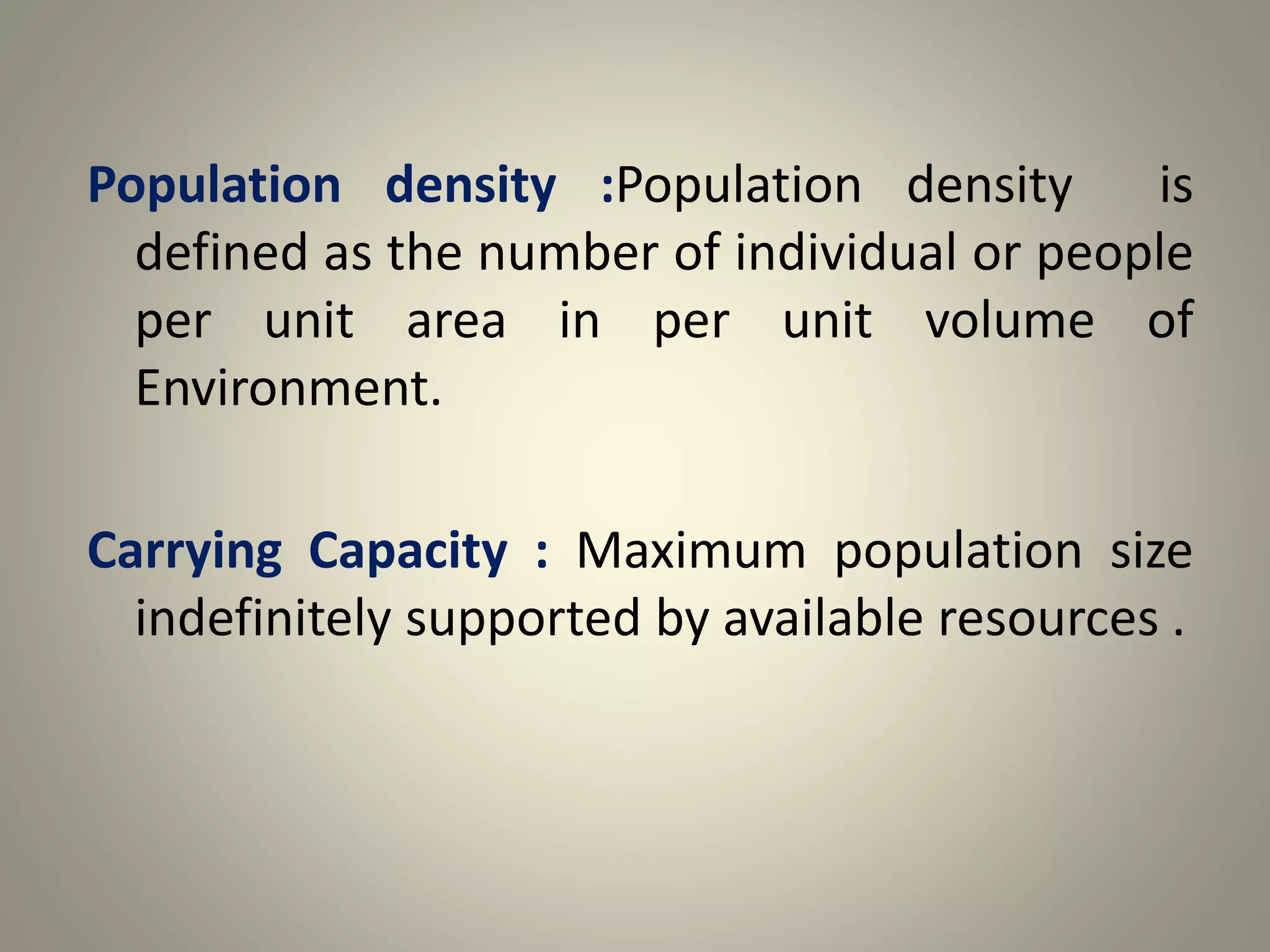 human population environment | PPTX