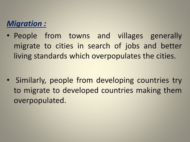 human population environment | PPTX