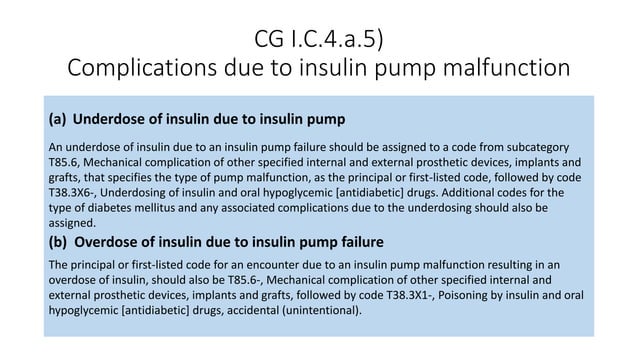 Chapter 4 Icd 10 Cm Coding Guidelines Ppt