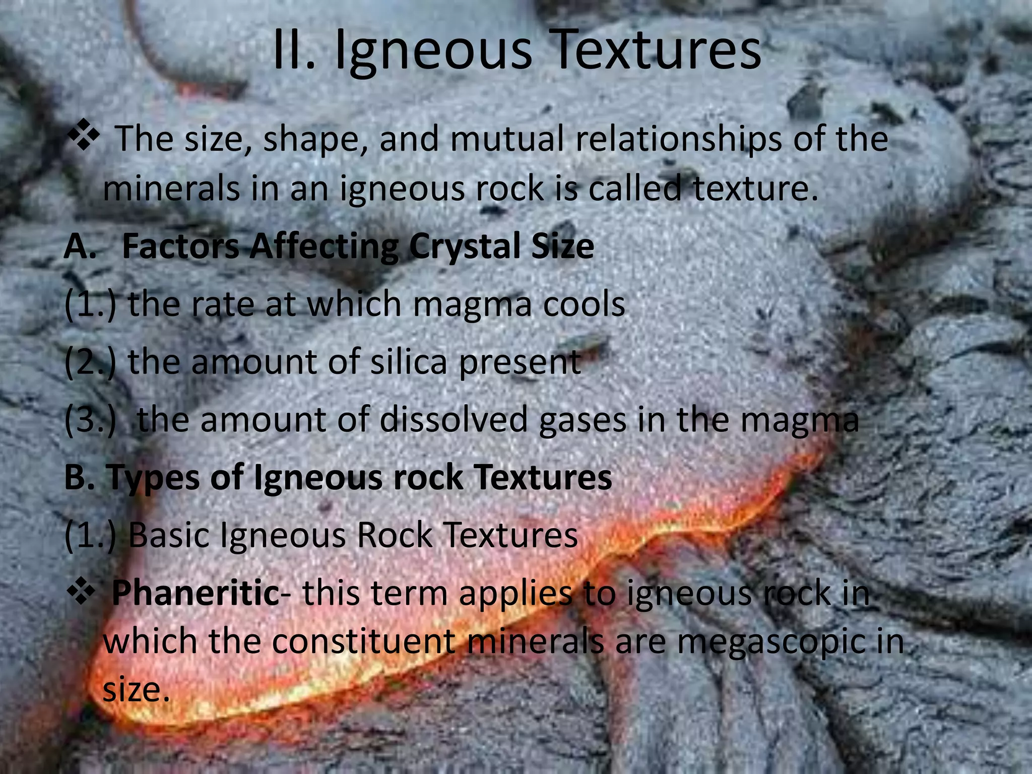 Chapter 4! Igneous Rocks | PPTX