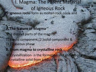Chapter 4! Igneous Rocks | PPTX