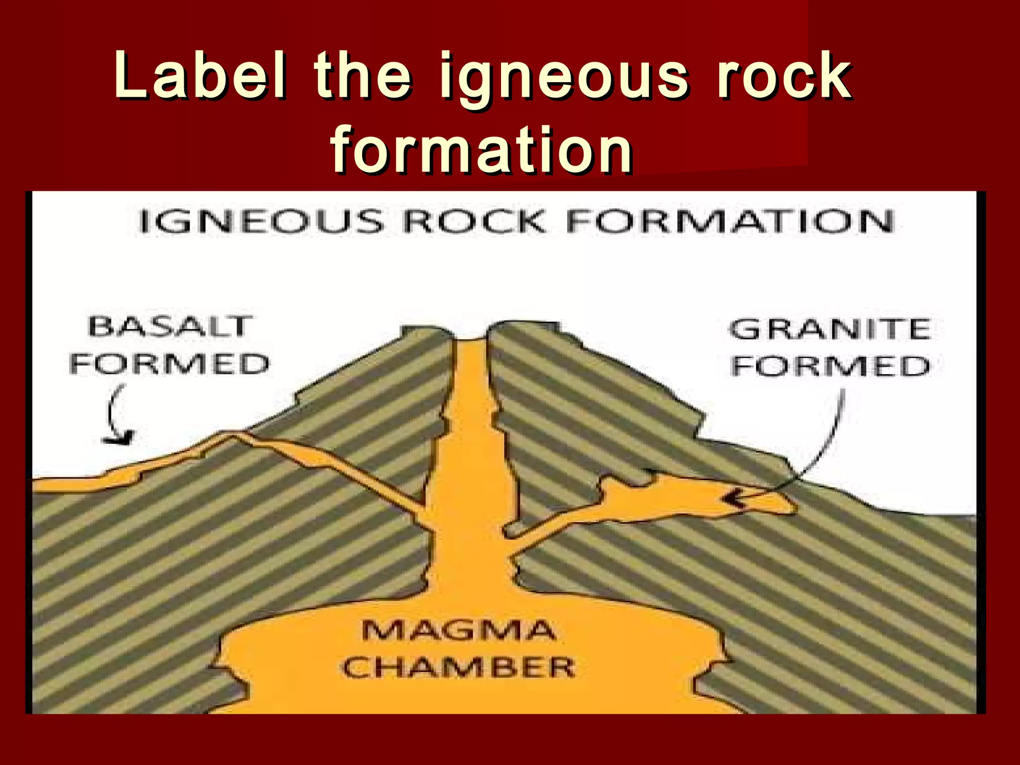 Chapter 4 igneous rocks formation 20122013 | PPT