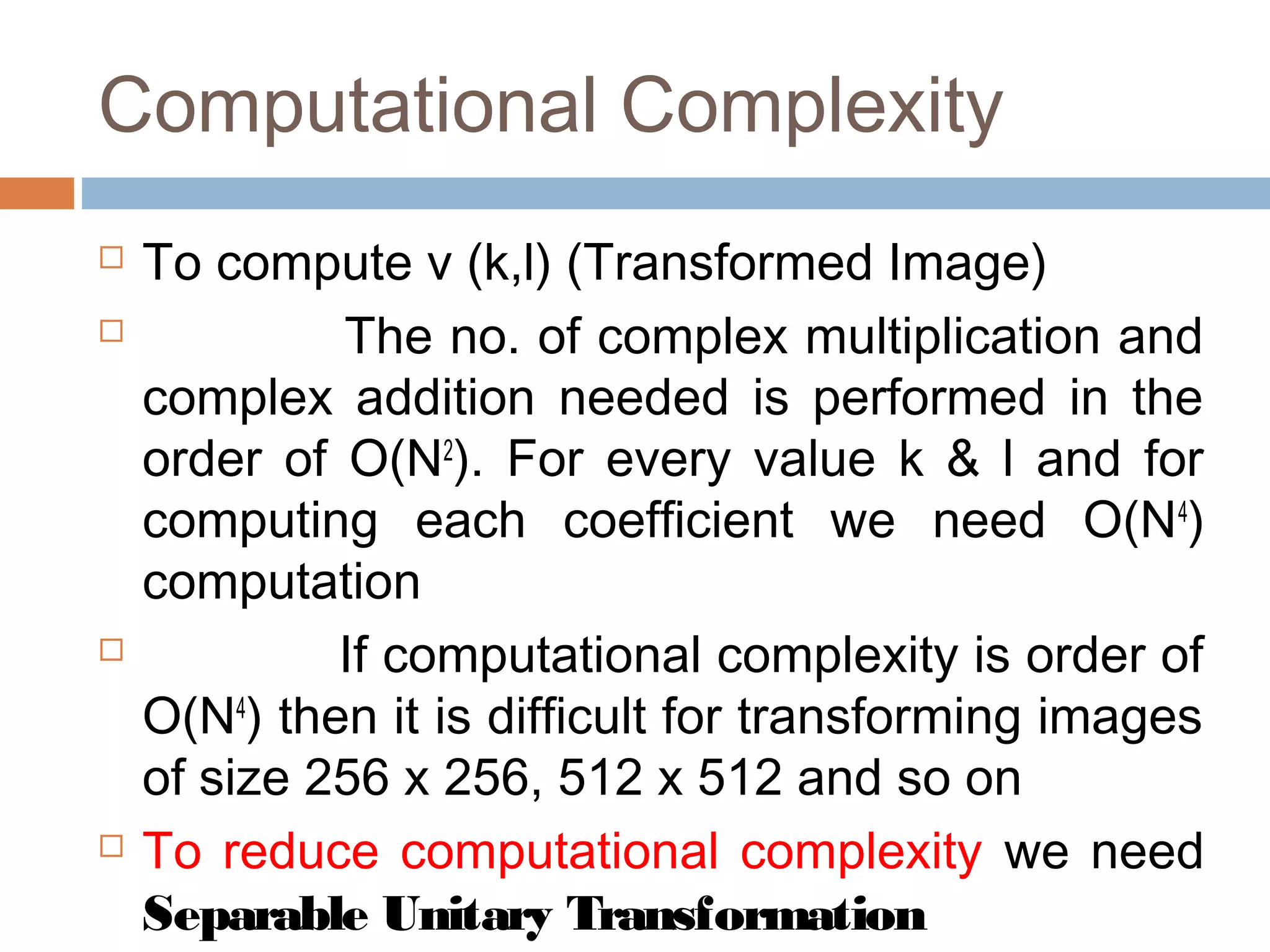 Chapter 4 Image Processing: Image Transformation | PPT | Technology & Computing