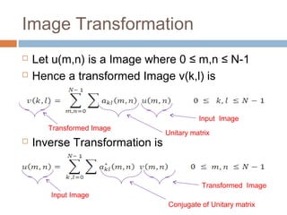 Chapter 4 Image Processing: Image Transformation | PPT | Technology ...