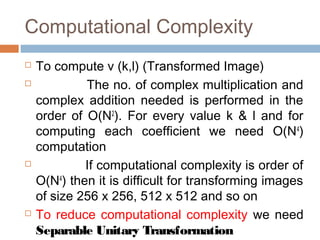 Chapter 4 Image Processing: Image Transformation | PPT