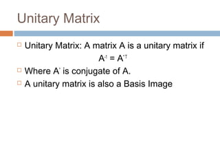 Chapter 4 Image Processing: Image Transformation | PPT