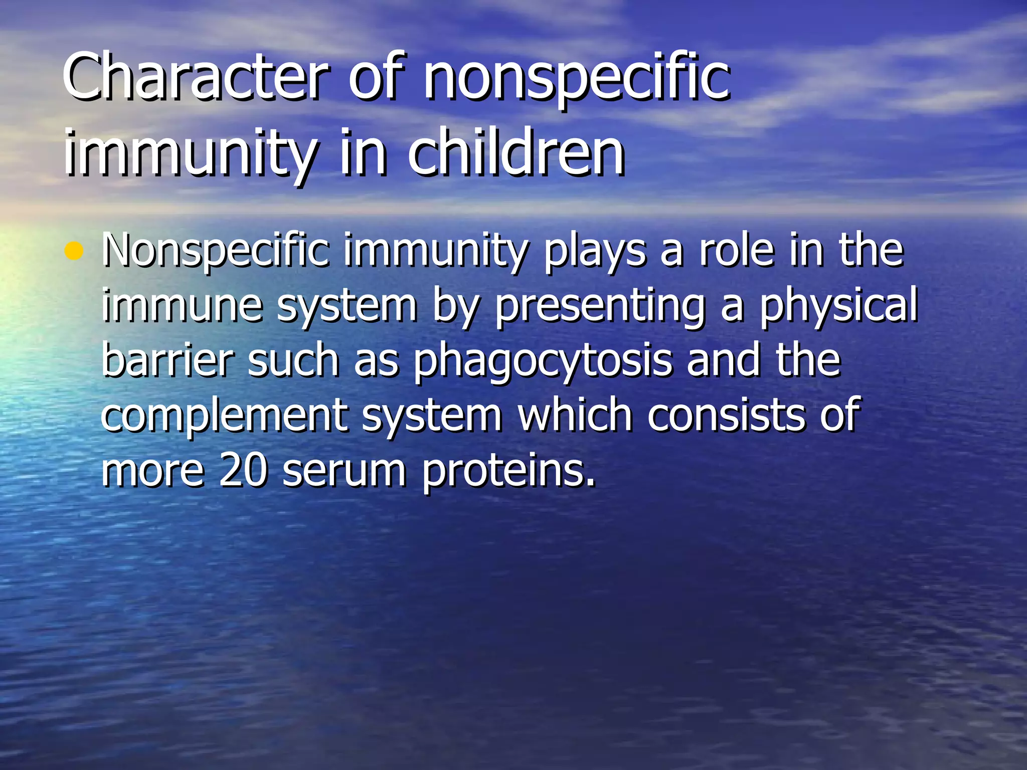 Chapter 4 Immunologic System | PPT