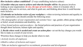 Chapter 4 inclusiveness (1).ppt Inclusiveness freshman course Ethiopia ...