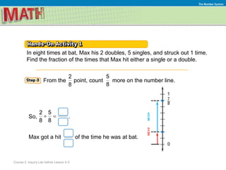 (7) Inquiry Lab - Add and Subtract on the Number Line | PPTX