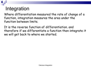 Chapter 4 Integration | PPT