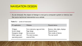 Chapter 4 interaction design | PPTX
