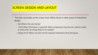 Chapter 4 interaction design | PPTX
