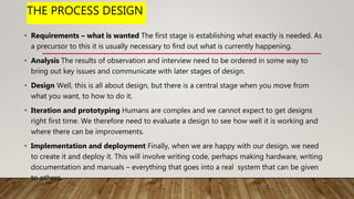 Chapter 4 interaction design | PPTX