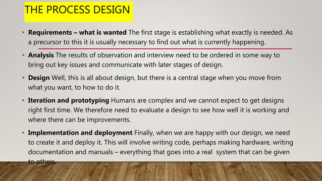 Chapter 4 interaction design | PPTX