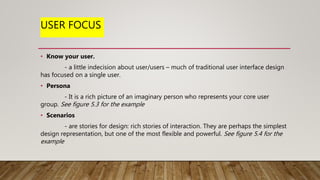 Chapter 4 interaction design | PPTX