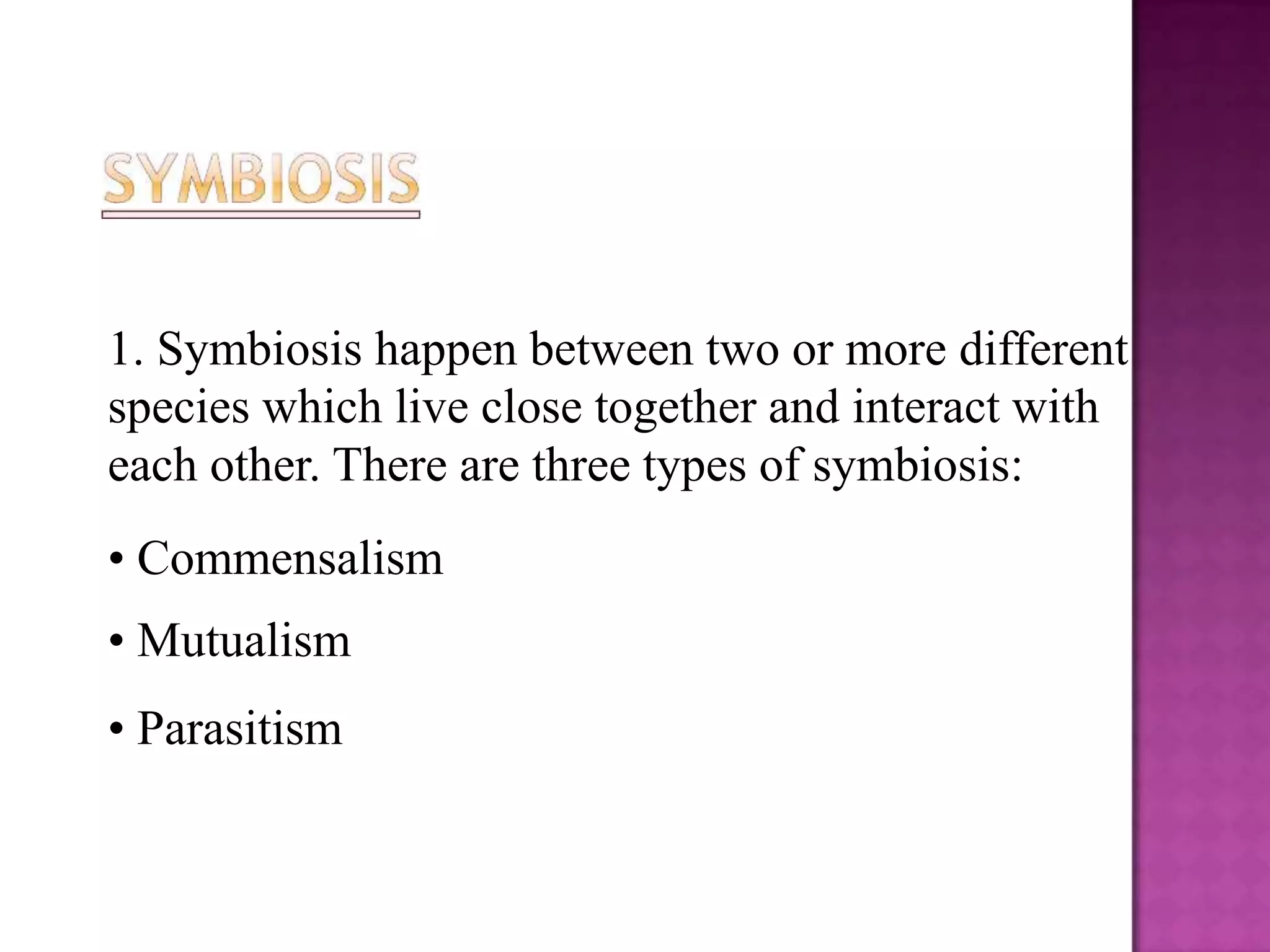 Chapter 4 interdependence among living organisms and the envirronment ...