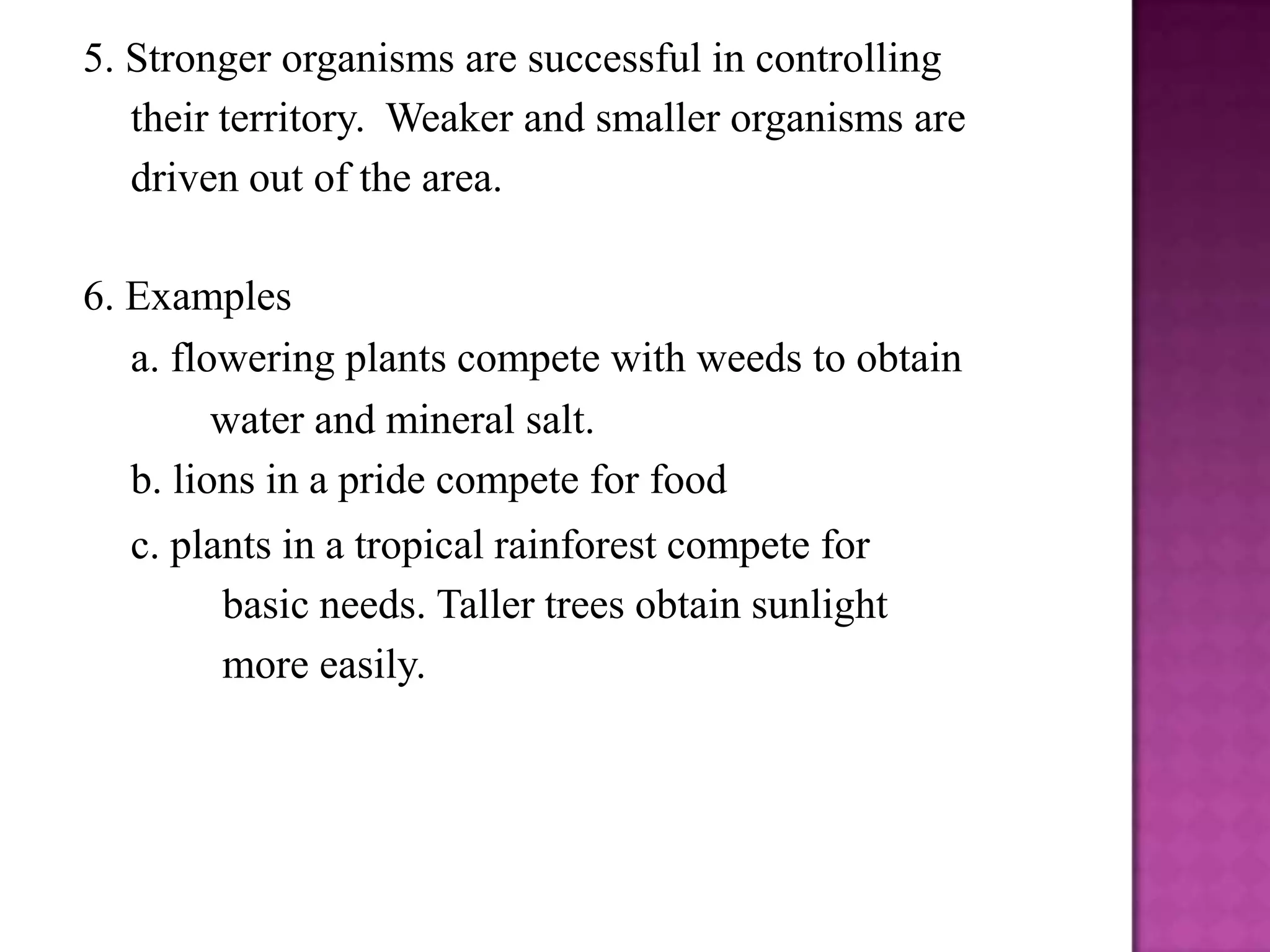 Chapter 4 interdependence among living organisms and the envirronment ...
