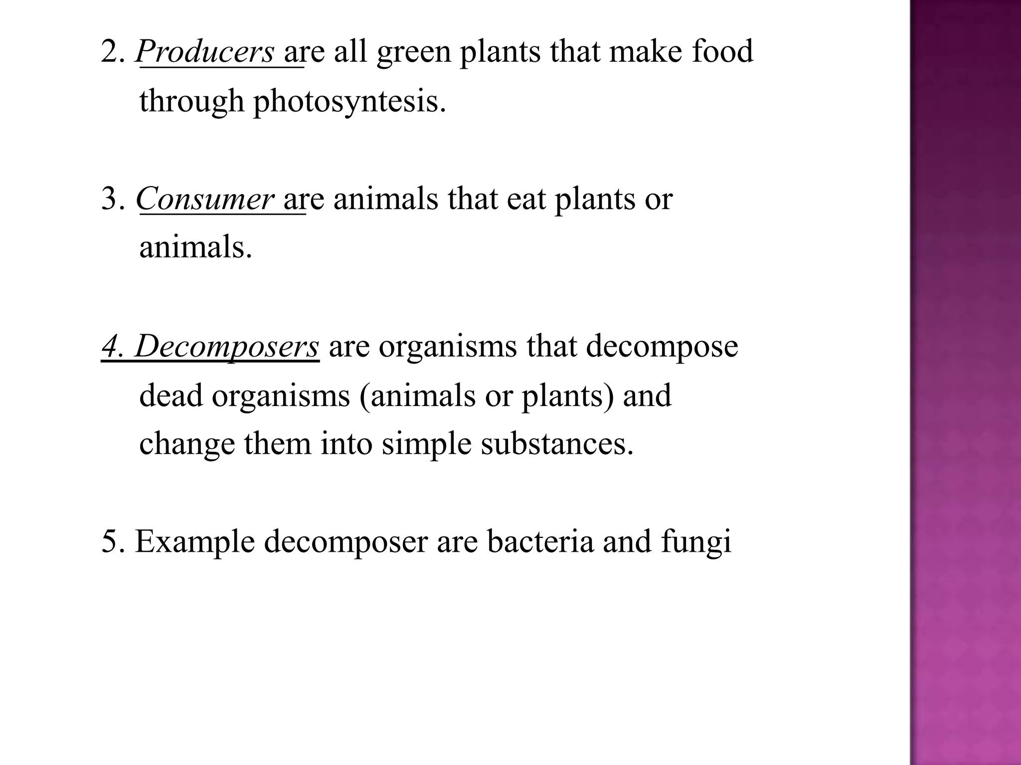 Chapter 4 interdependence among living organisms and the envirronment ...