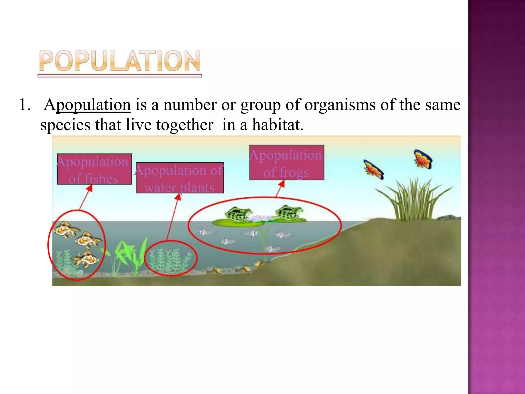 Chapter 4 interdependence among living organisms and the envirronment ...