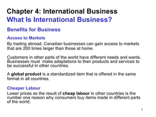 Chapter 4 international business | PPT