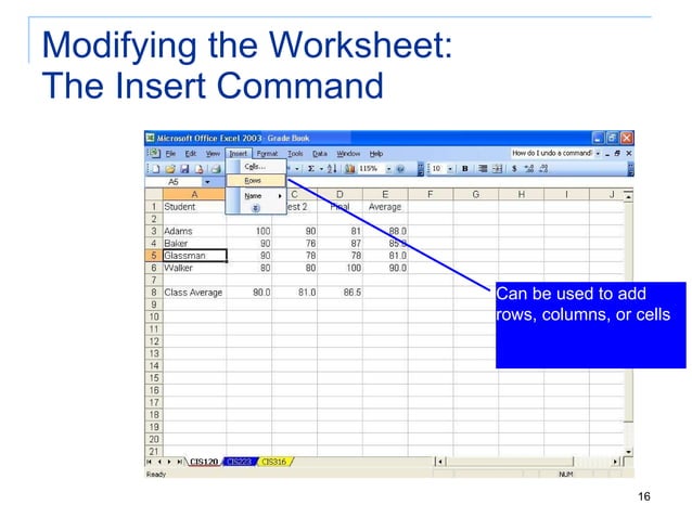 TID Chapter 4 Introduction To Spreadsheet(Excel) | PPT | Desktop ...