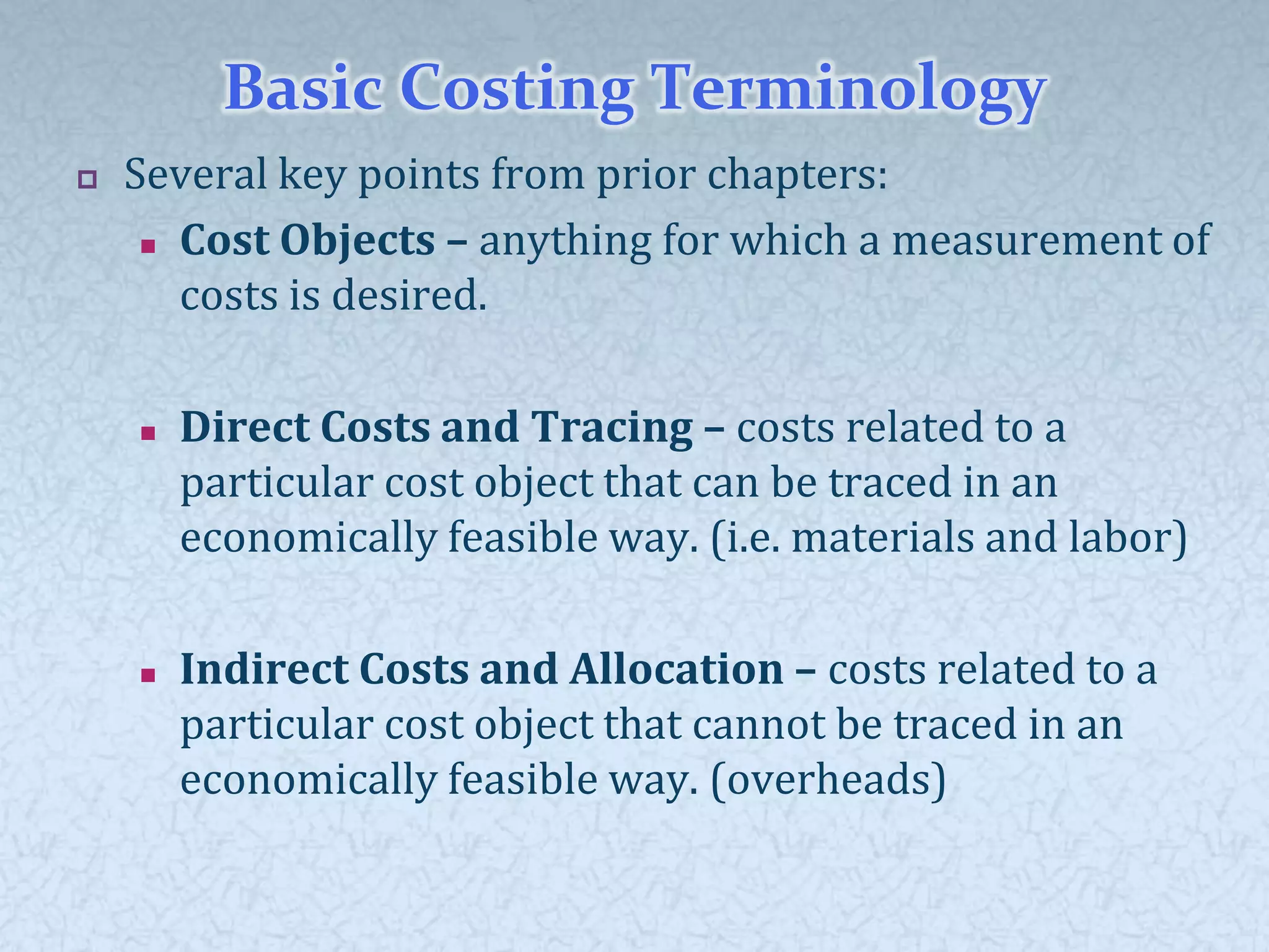 Chapter4 job costing | PPSX