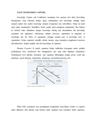 Chapter 4 km capture & codification | DOCX