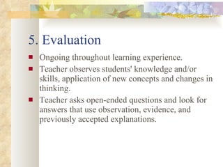 Chapter 4 learning cycle | PPT