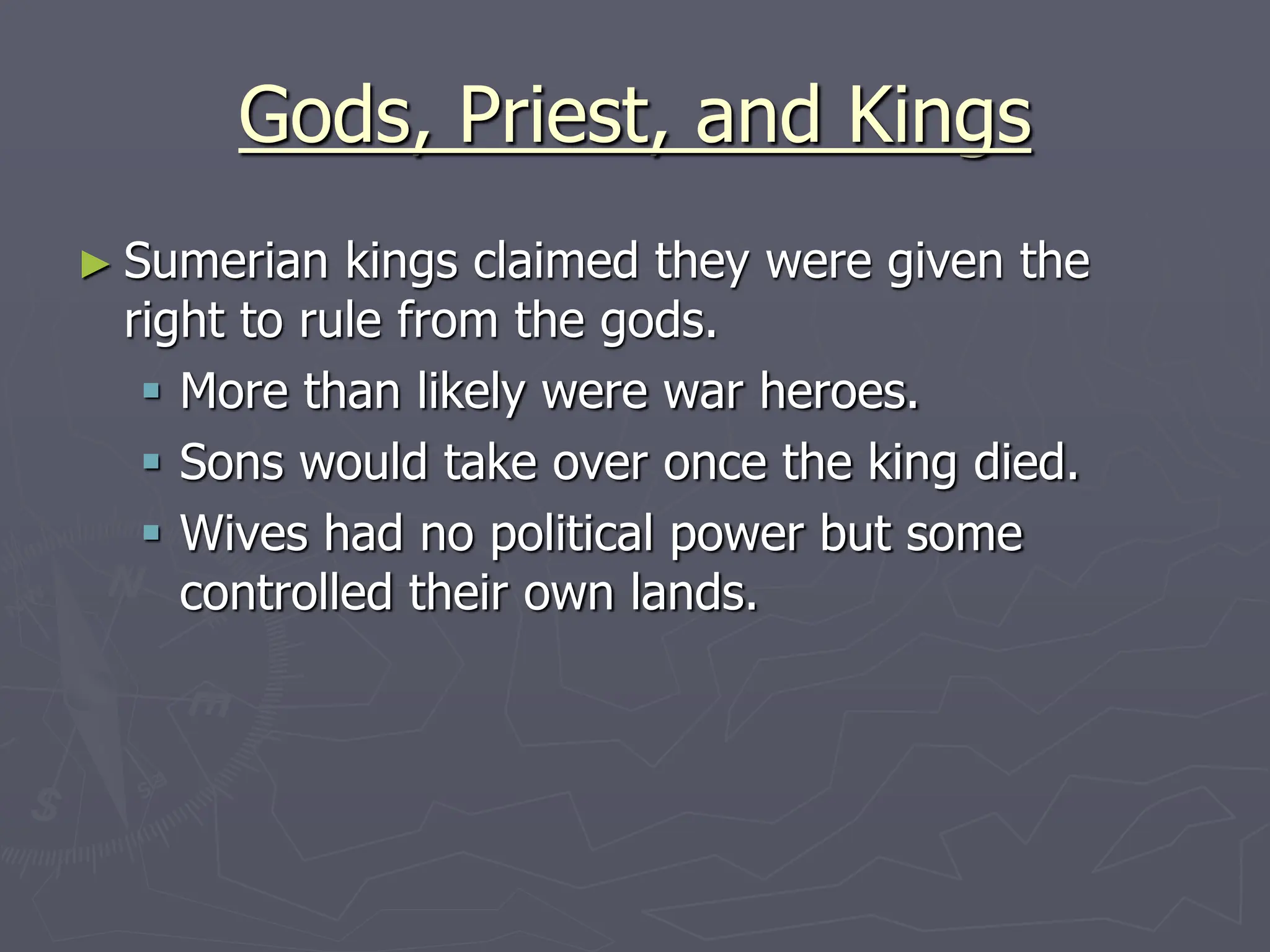 Chapter 4 lesson 1 the sumerians.pptx presentation | PPTX | Commodities ...