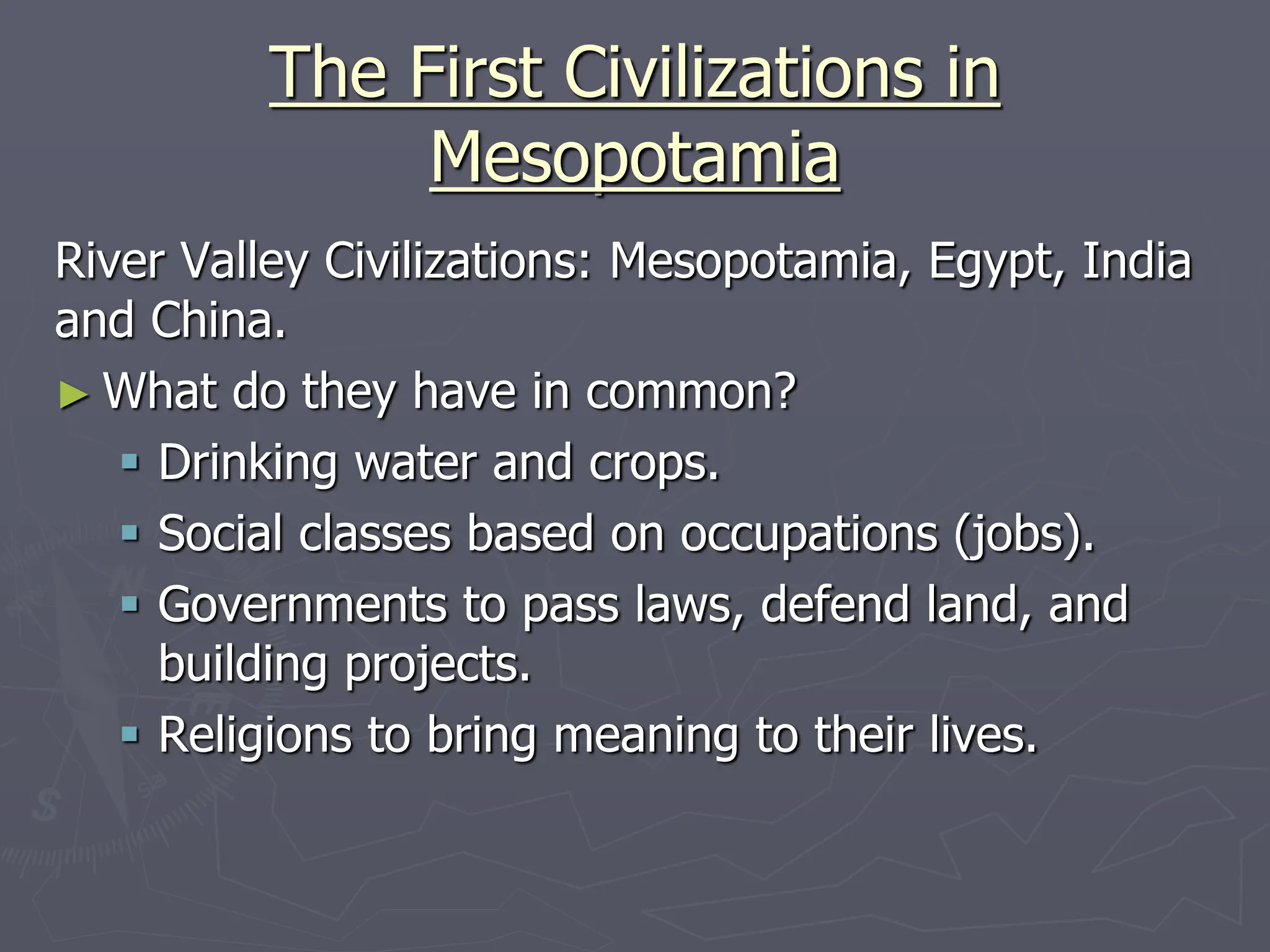 Chapter 4 lesson 1 the sumerians.pptx presentation | PPTX | Commodities ...