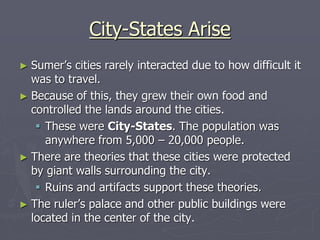 Chapter 4 lesson 1 the sumerians.pptx presentation | PPTX | Commodities ...