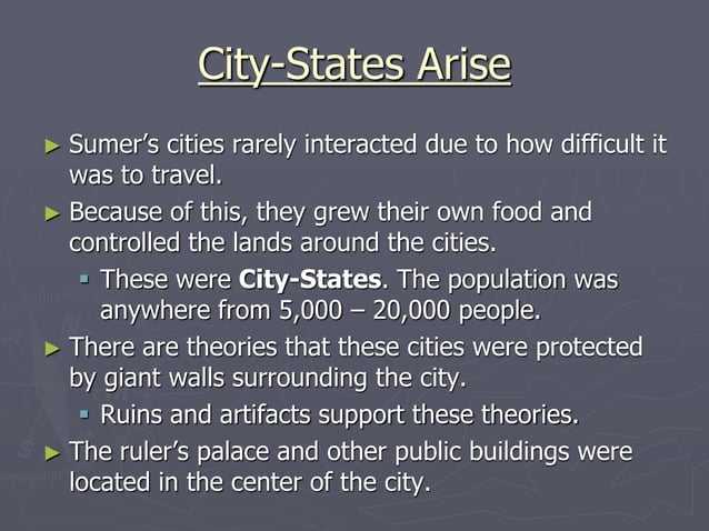 Chapter 4 lesson 1 the sumerians.pptx presentation | PPTX | Commodities ...